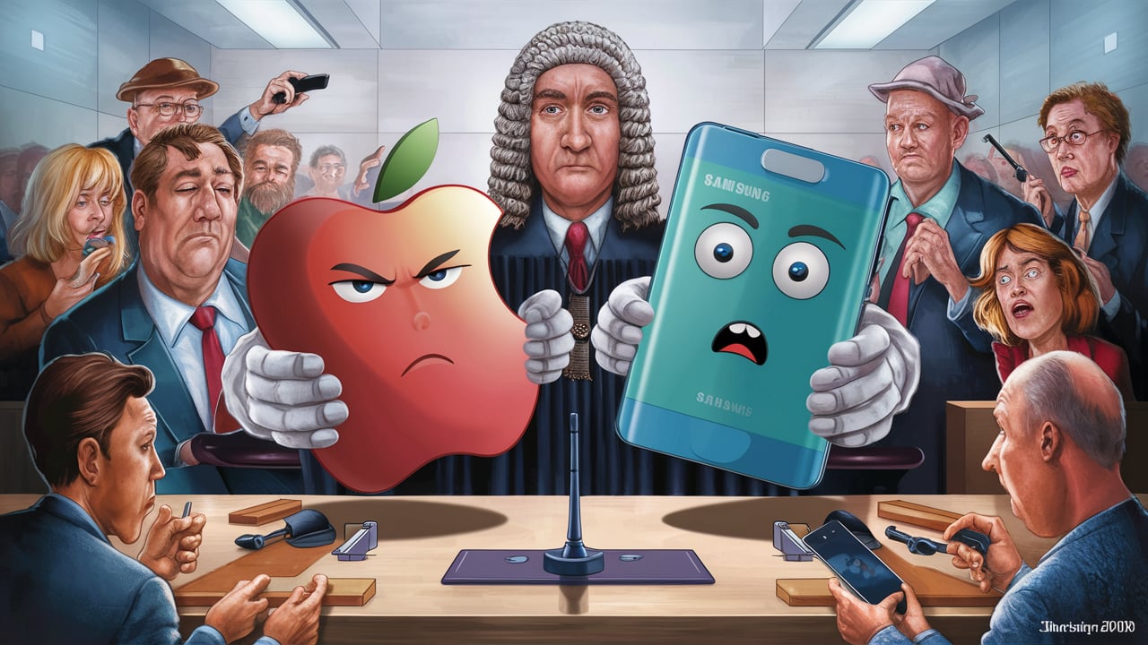Apple vs Samsung (2011): The Smartphone Patent War Case Study - Legal ...
