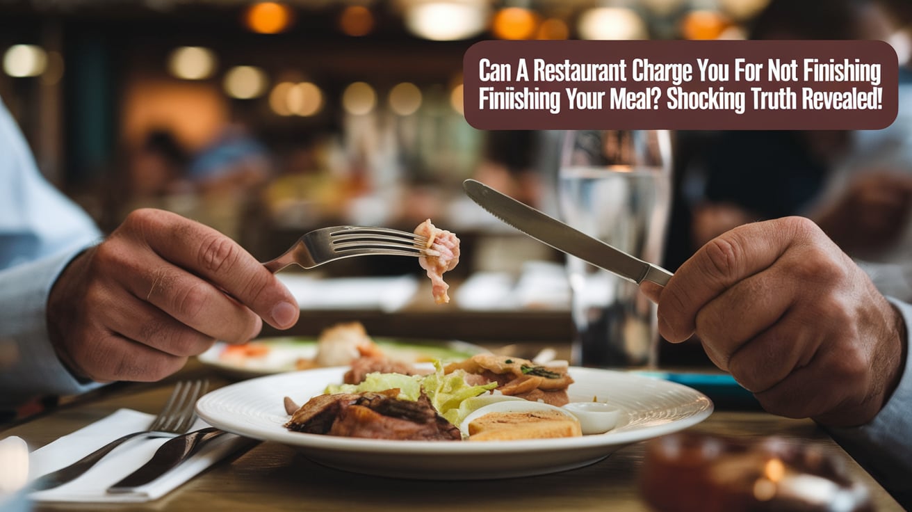 Can a Restaurant Charge You for Not Finishing Your Meal? Shocking Truth ...