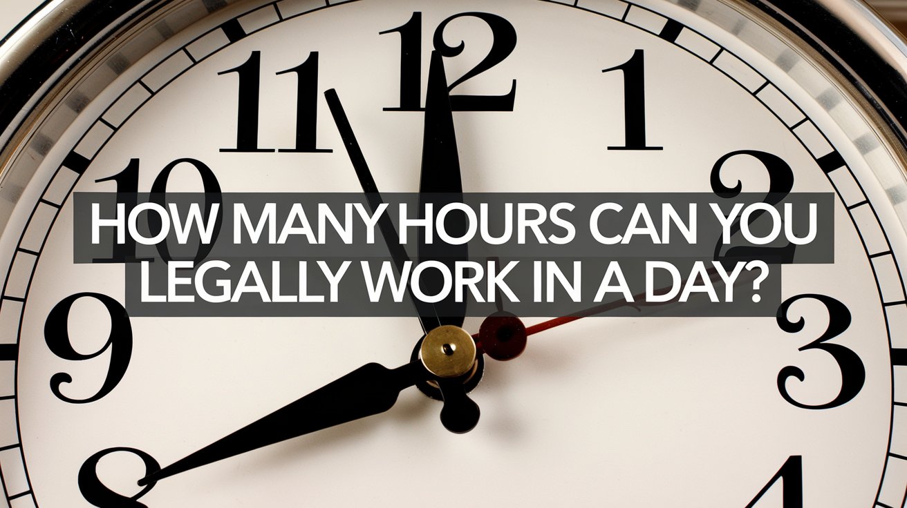 How Many Hours Can You Legally Work in a Day: Essential Guide - Legal ...