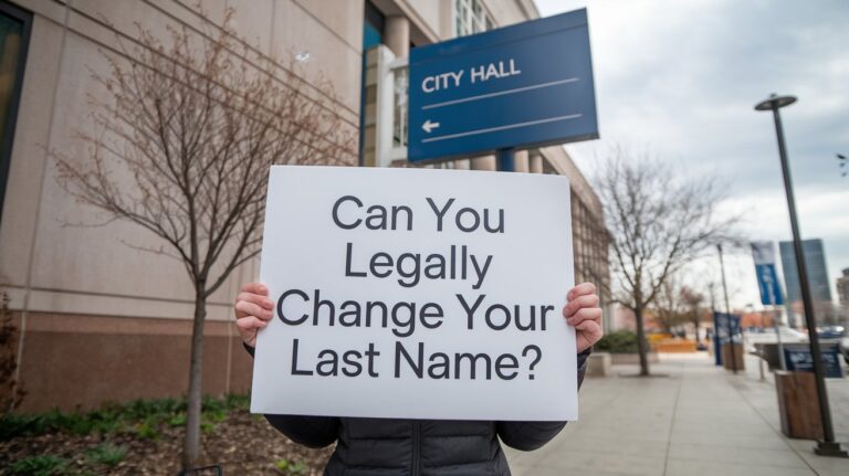 Can You Legally Change Your Last Name: Essential Facts Revealed - Legal ...